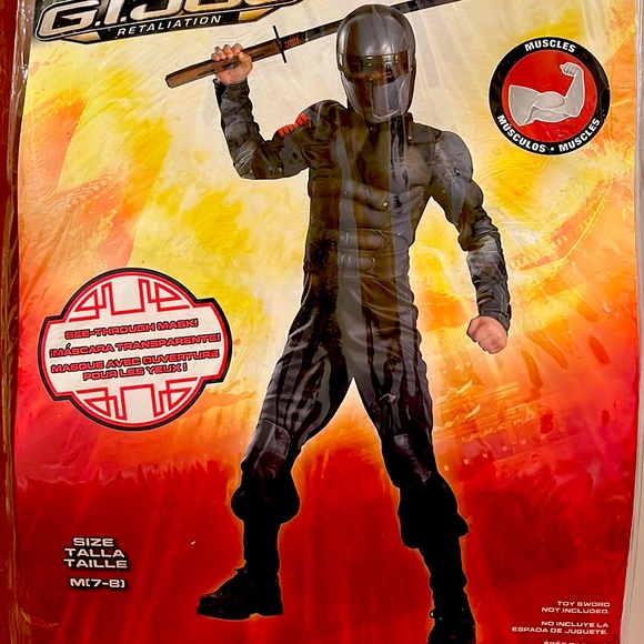Disguise | Costumes | Gijoe Disguise Muscles Snake Eyes Child Costume ...